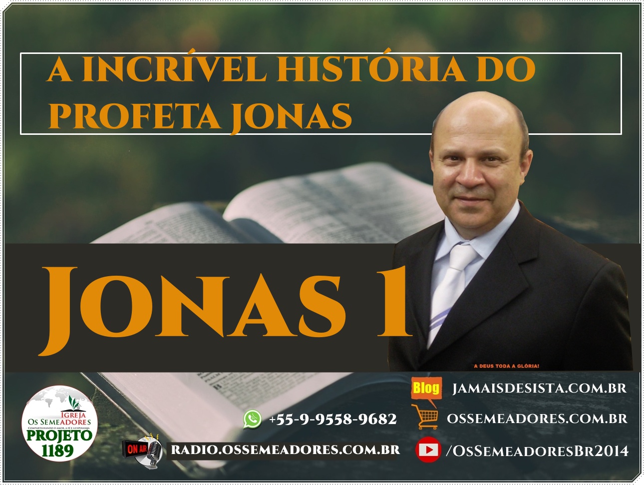 Jonas 1 1-17 - A INCRÍVEL HISTÓRIA DO PROFETA JONAS. ~ JAMAIS DESISTA!