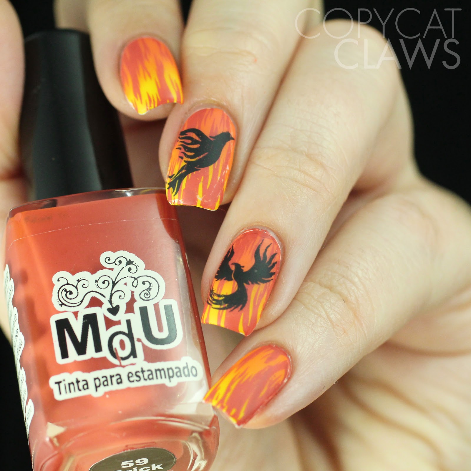 Copycat Claws: The Digit-al Dozen does Mythical Creatures - Phoenix