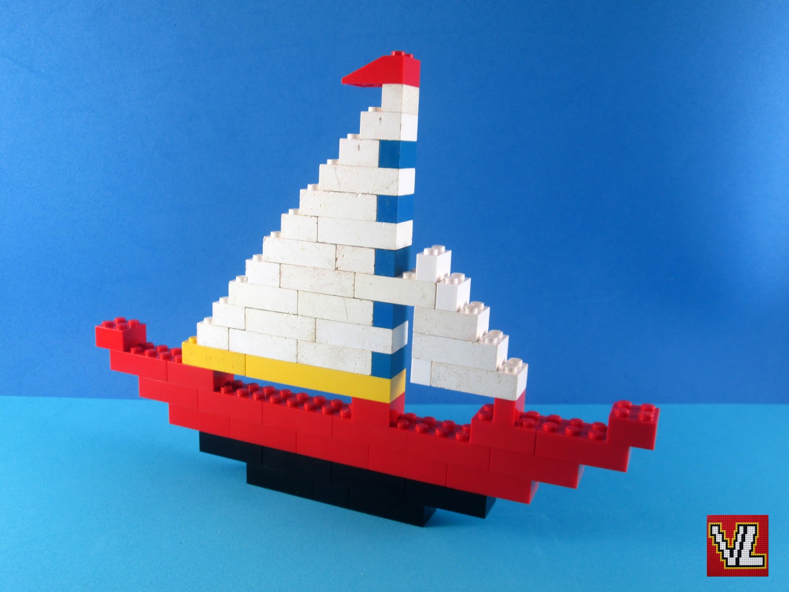 VIVOLEGO: Barco à vela
