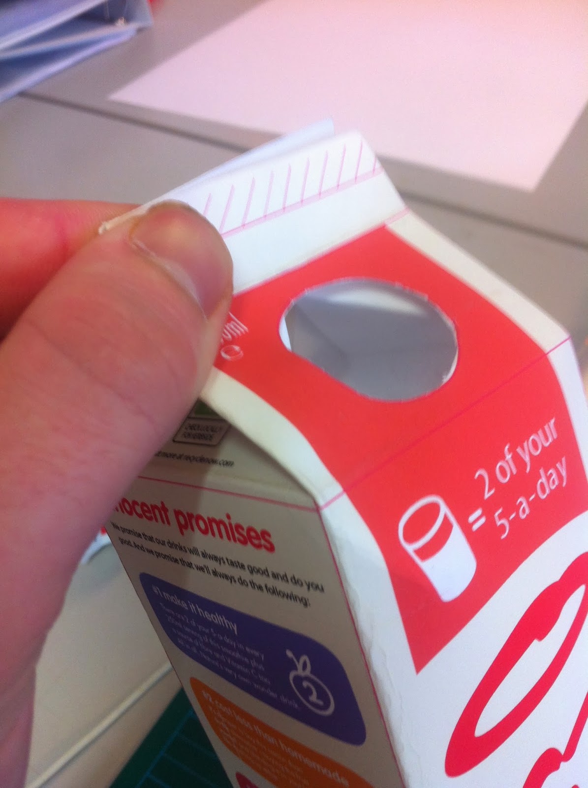 Extended Practice : Innocent Drinks// Packaging Revisit