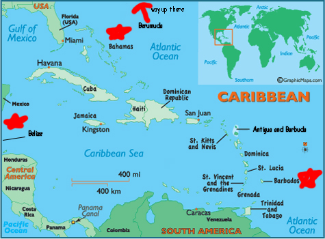 From Beirut to Jupiter: Rio and Beyond: Bahamas, Barbados, Belize, Bermuda