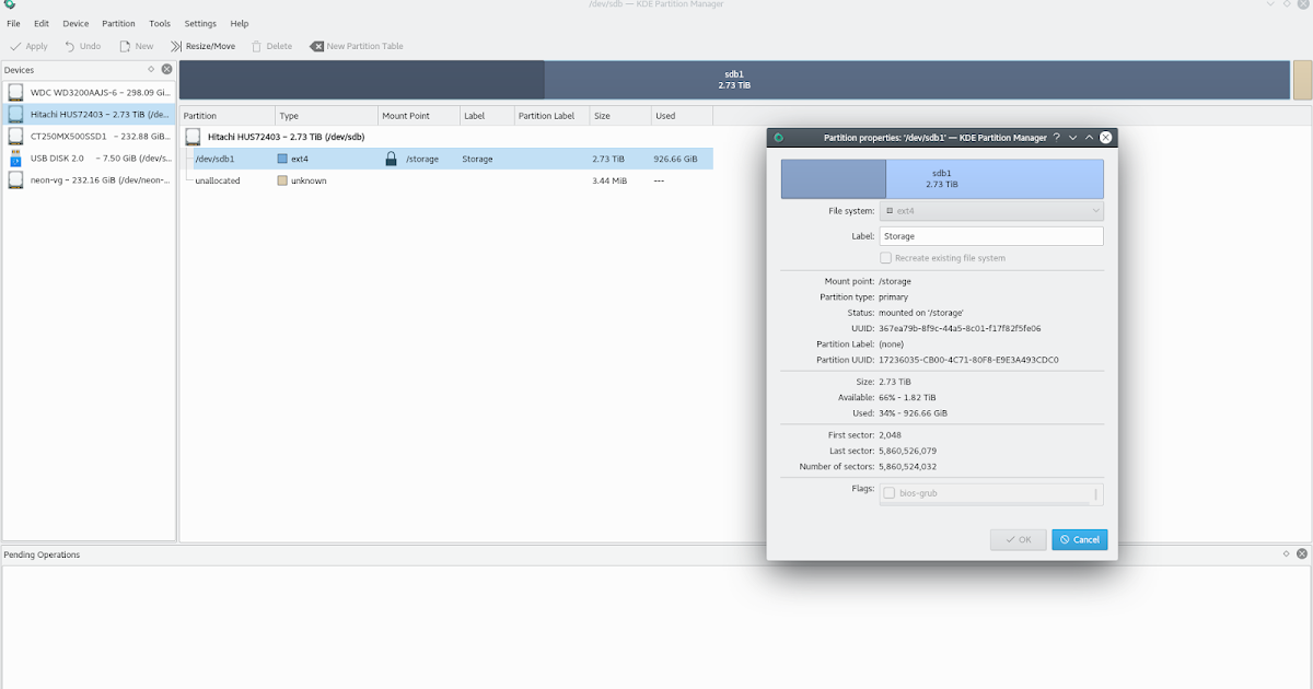 K * Digest!: New KDE Partition Manager 4.0 Released With New Features ...