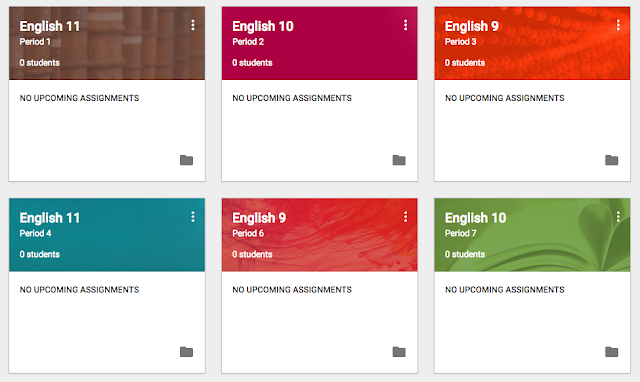 EdTech Vanguard: Google Classroom Home Screen Organization
