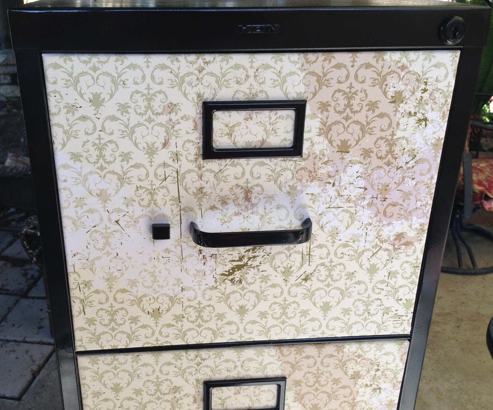 CRAFTY MAC MEETS FRUGAL MCDOUGAL: File Cabinet Redo