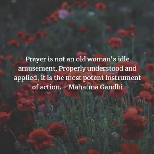 80 Power of prayer quotes and sayings from famous people