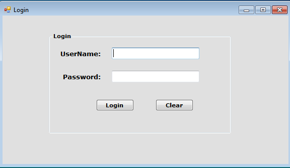 DotNet: Create simple Login Page Using Window Application in C#