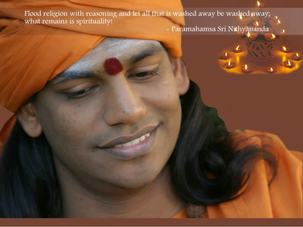 Teachings of Swami Nithyananda: October 2014