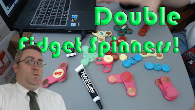 Double Fidget Spinners video - 3D Printing Professor
