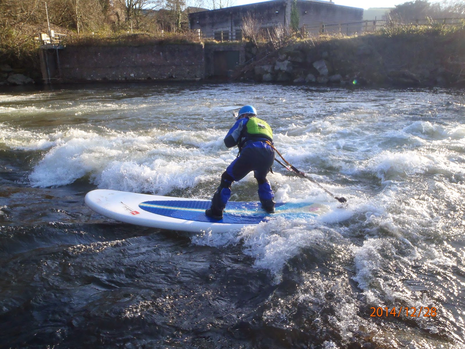 CHANNEL YOUR ADVENTURE: White Water Paddle-boarding on the River Barle.