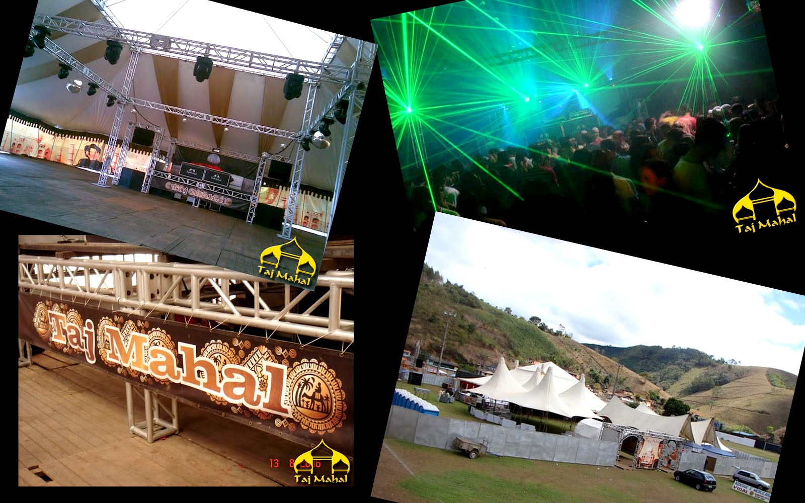 -: Conheça uma das maiores estruturas de boate itinerante do Brasil!