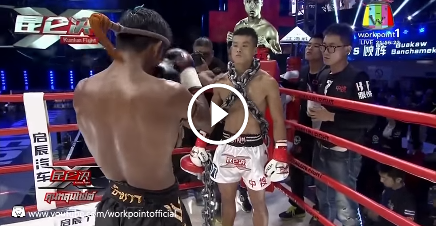 buakaw vs Gu hui international boxing - Khmer News
