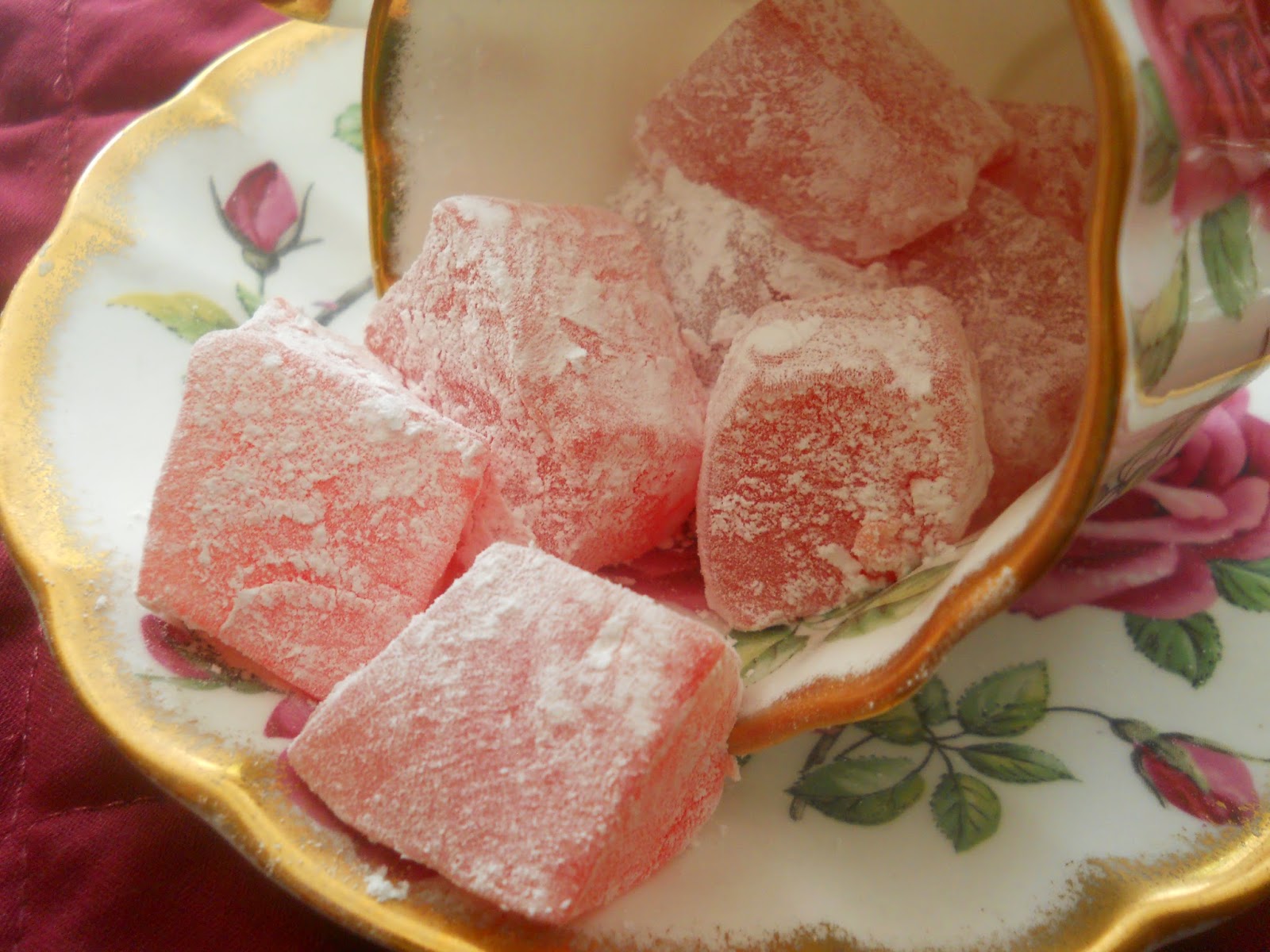 Voyage au bout de la tarte: Loukoums à la rose