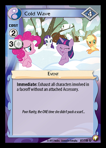 MLP Cold Wave CCG Cards | MLP Merch