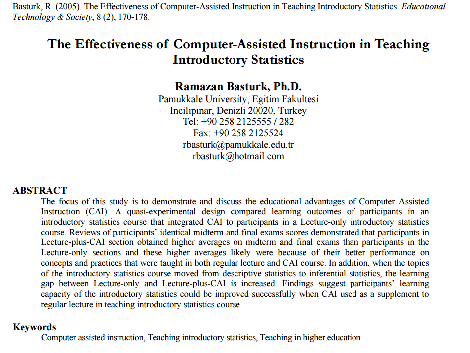 Welcome to CIE491: Statistical Data Analysis using STATA: Data Analysis ...