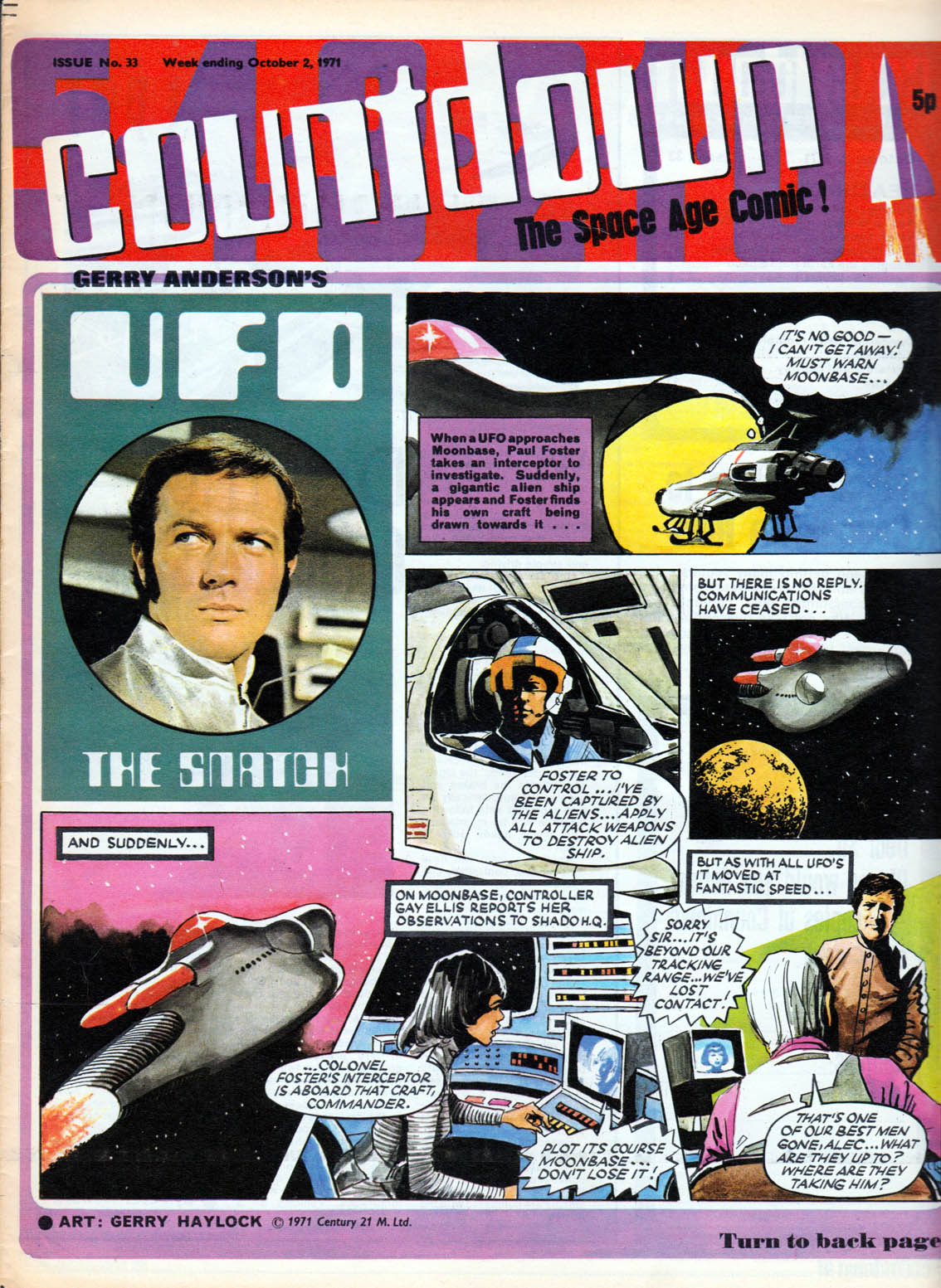BLIMEY! The Blog of British Comics: This week in 1971: COUNTDOWN No.33