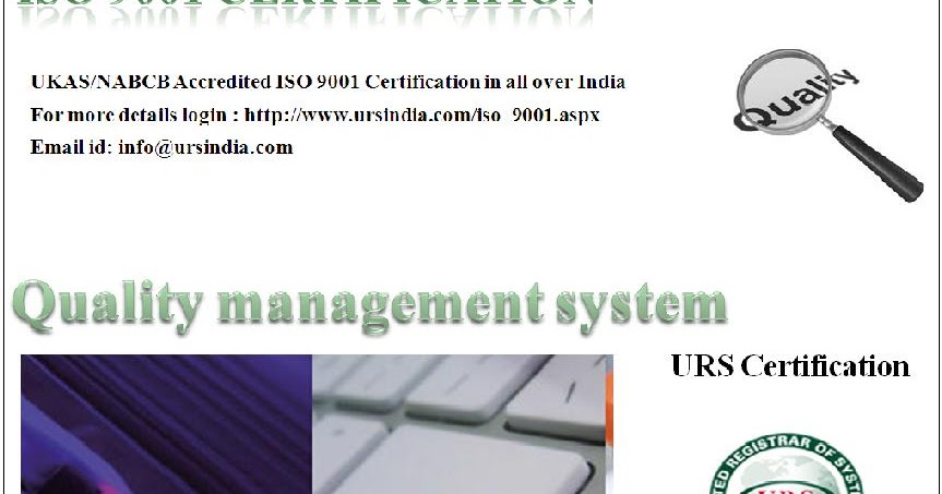ISO 9001 Certification Quality management system: Know benefits of QMS ...