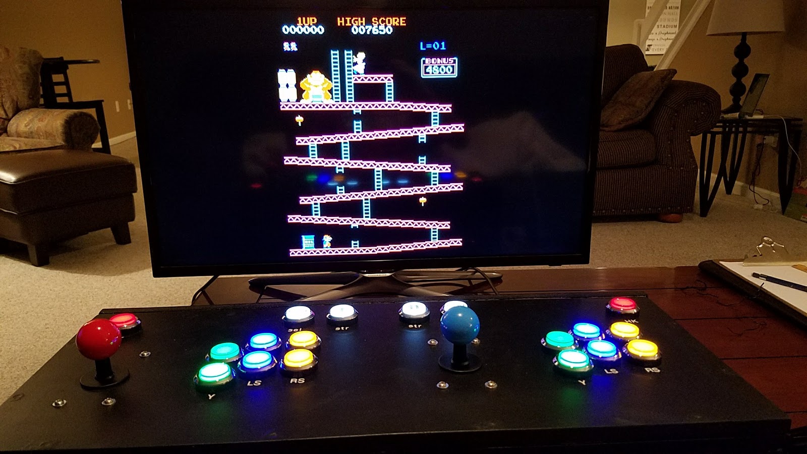 Journey to a Home Retro Arcade: When a keyboard or gamepad just won't ...