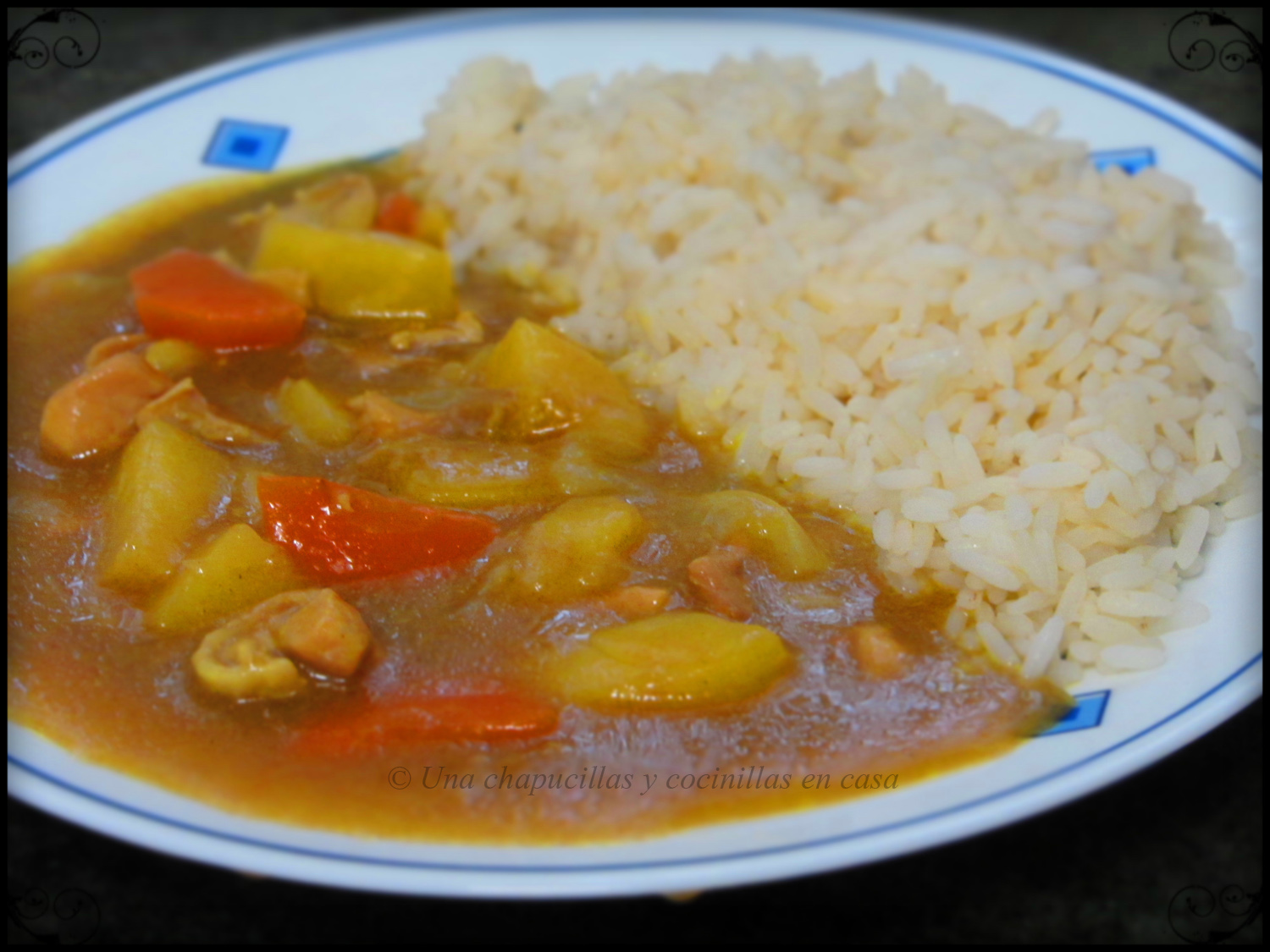 Una chapucillas y cocinillas en casa: Kare raisu, curry japones