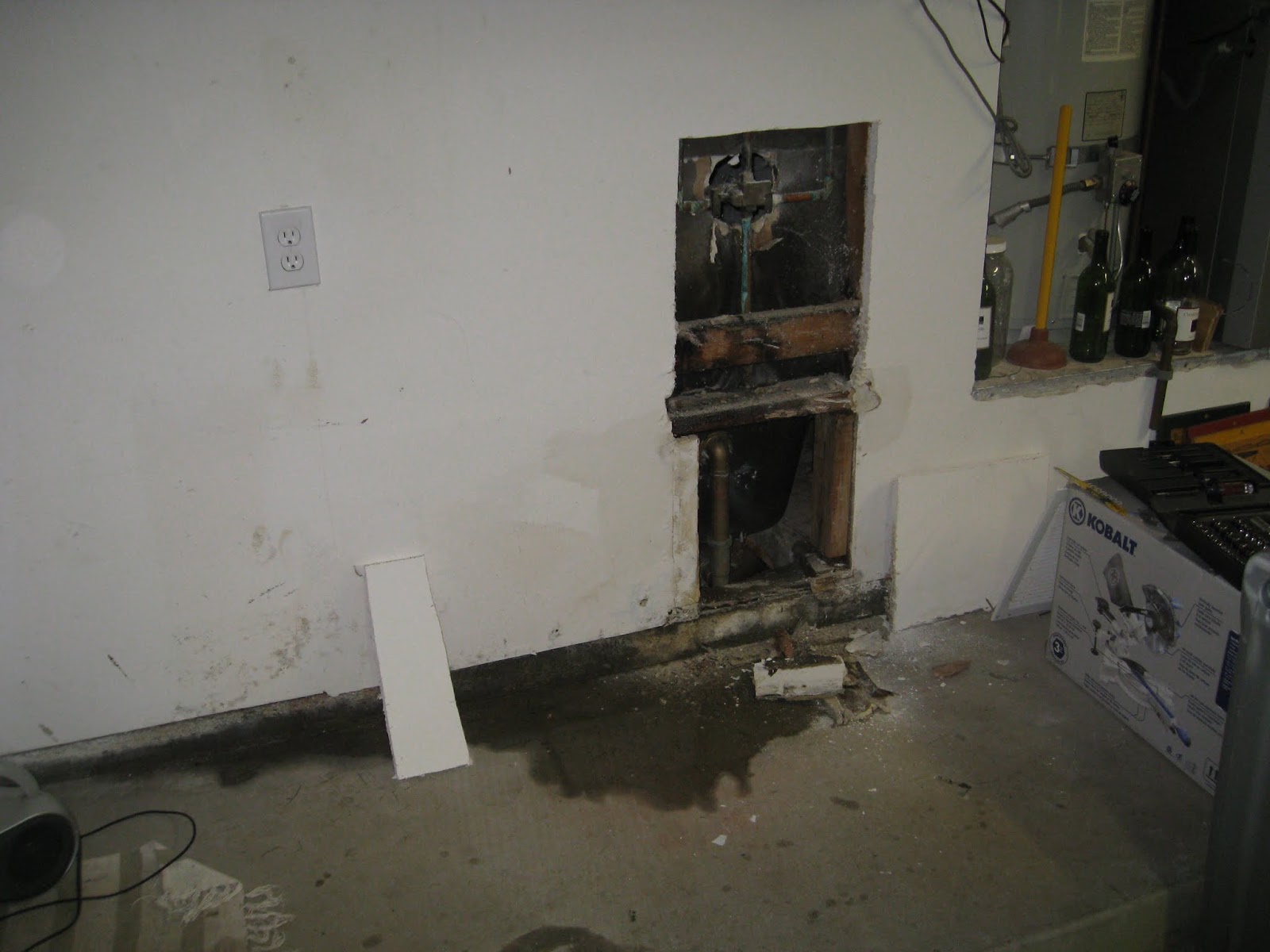 Pekema Projects: Our First Plumbing Disaster
