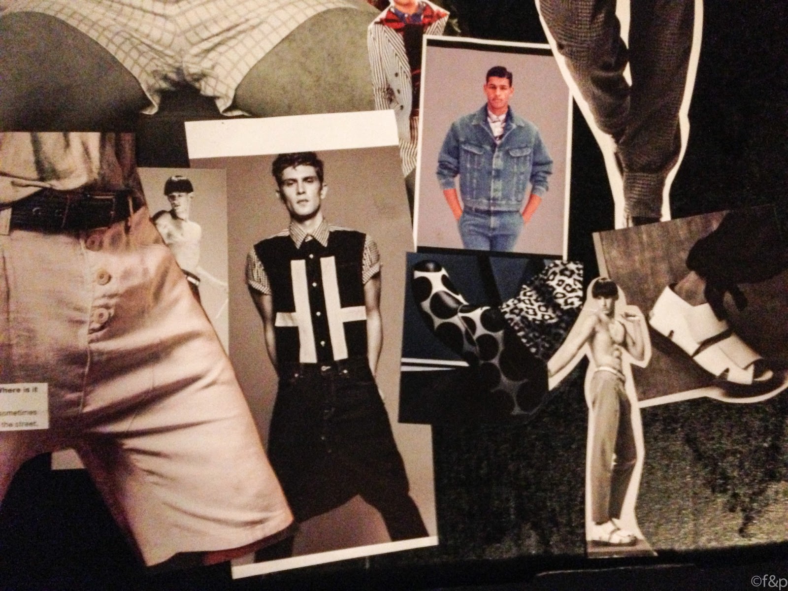 Fresh and Precious: DIY Spring Fashion Vision Board: Men's Edition