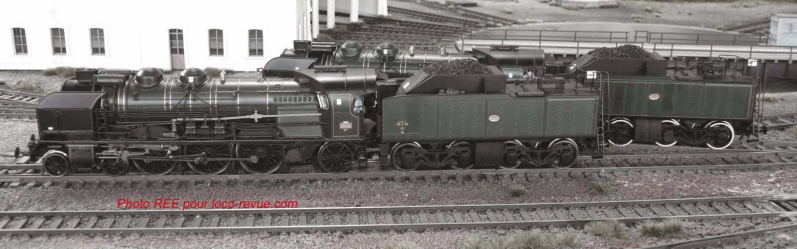 Loco-Revue: 231 K 8 : arrivée en gare début septembre