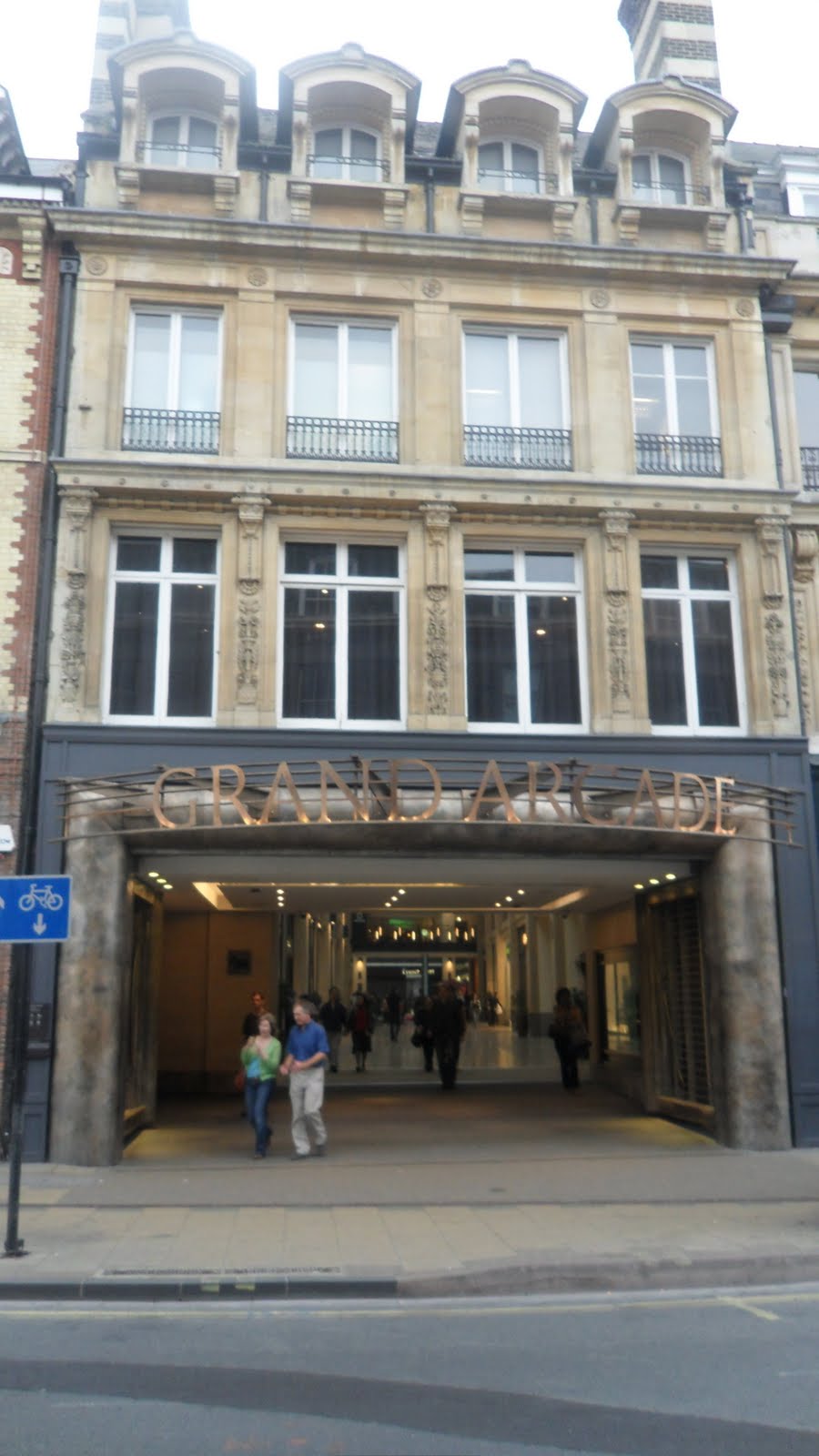 American to Britain: Grand Arcade