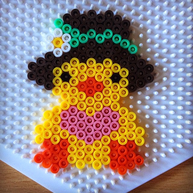 Brombleberries: 10 Påske ideer med hama perler