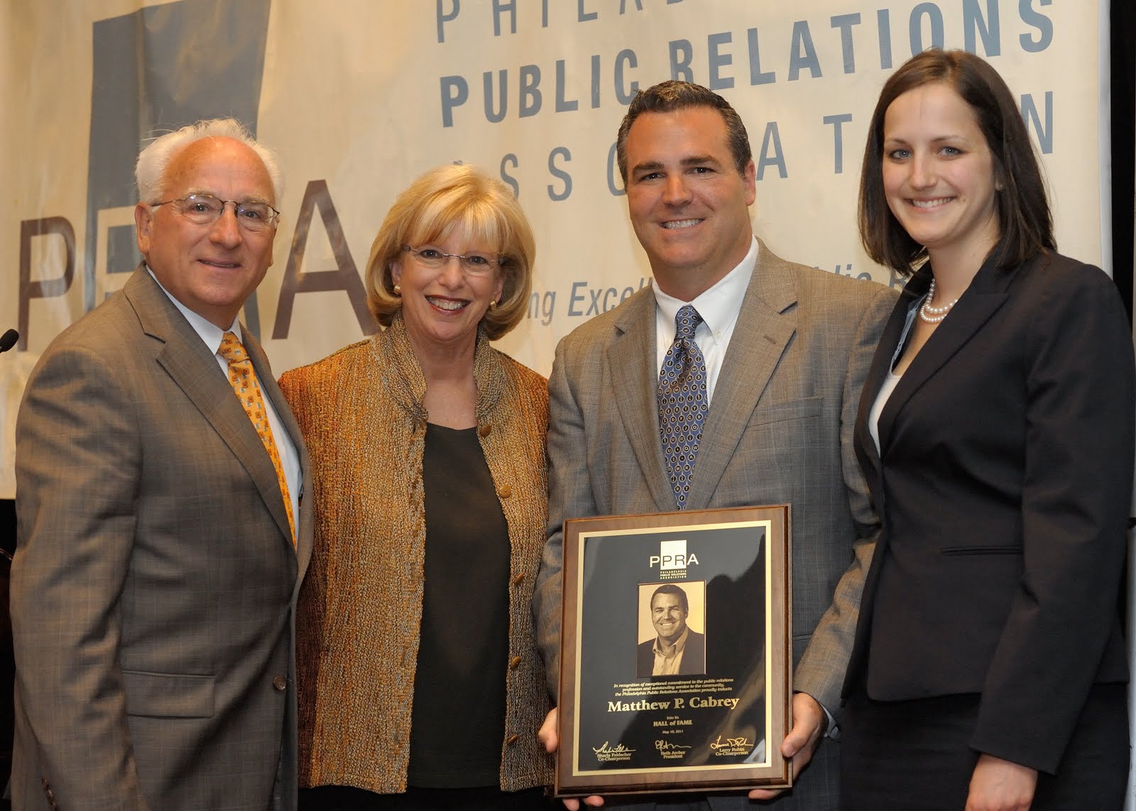 PPRA: The Official Blog: Matt Cabrey Welcomed Into PPRA's Hall of Fame