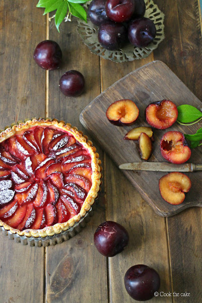 Quetschentaart o tarta de ciruelas. {Receta de Luxemburgo} | Cocina