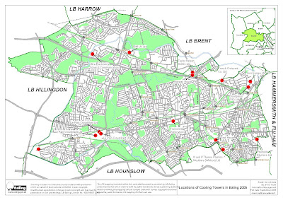 Ealing Map Region Political | Map of London Political Regional