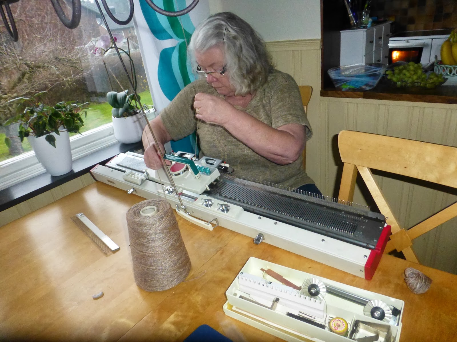 Quiltstickan: Stickmaskinskurs