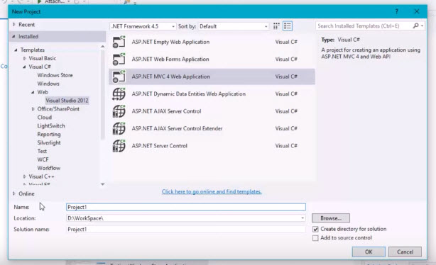 How to start to create MVC project with Visual Studio 2013(C# .NET MVC) - Survival Kits Project