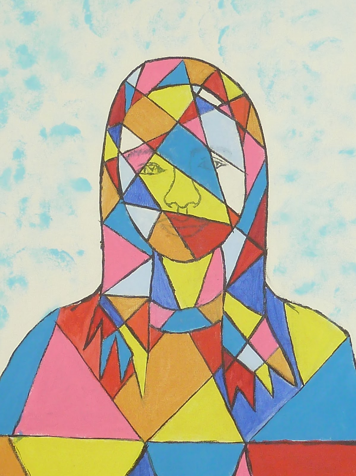 visualizar: 9º Autorretrato Cubista