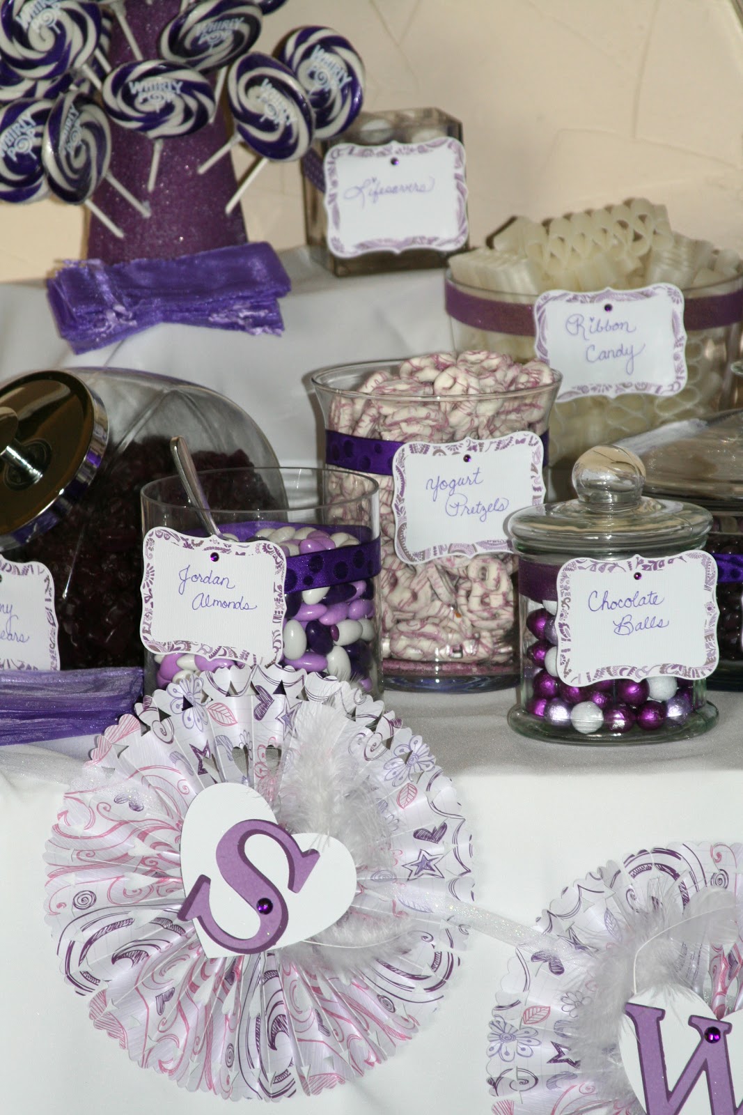 Averylee Designs: Candy Buffet - Wedding Reception