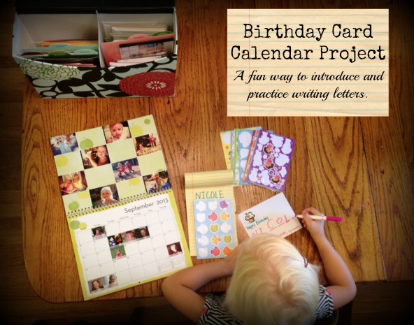 Isn't She Lovely: Birthday Card Calendar