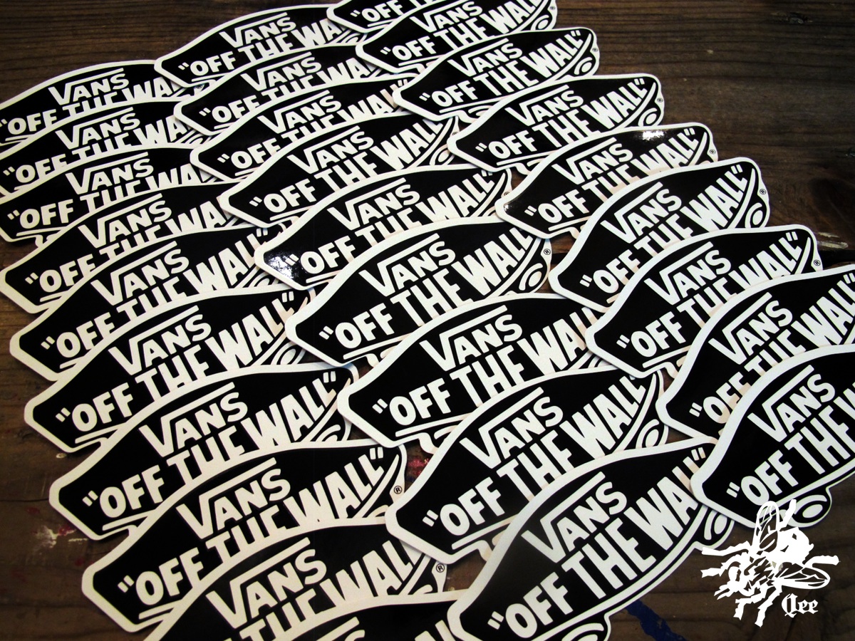 【QEE BLOG】: VANS "OFF THE WALL" STICKER