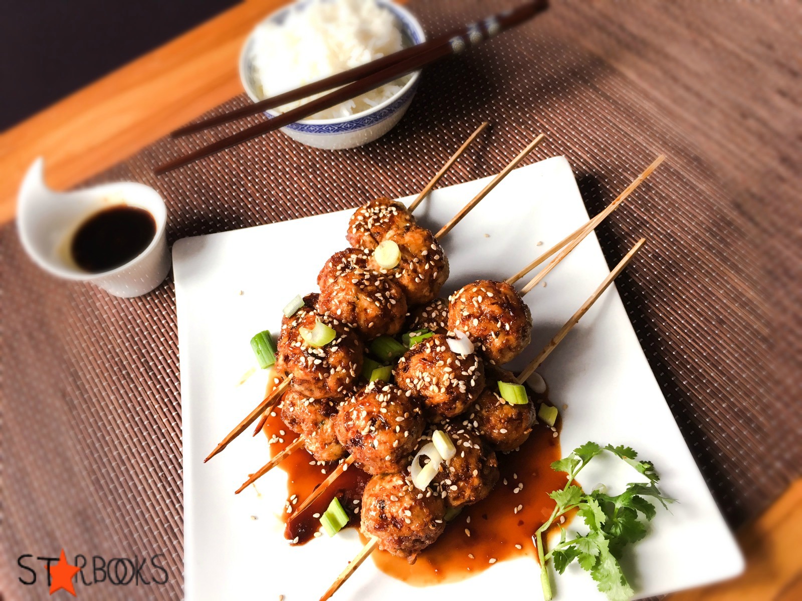 Starbooks: JAPANESE CHICKEN MEATBALLS