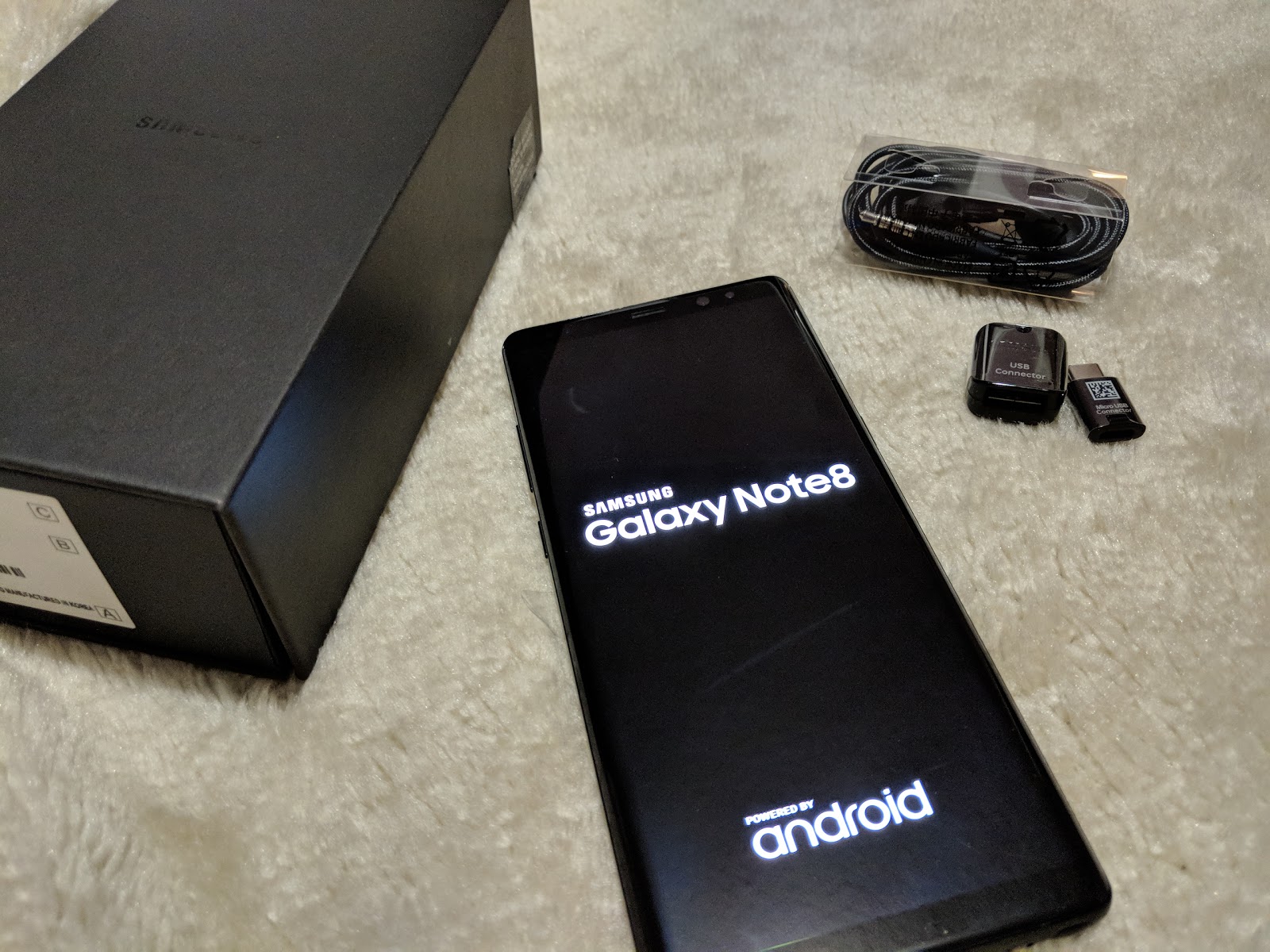 Samsung Galaxy Note 8 Box
