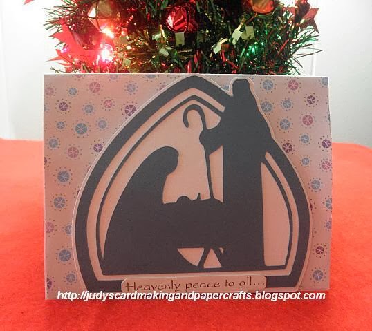 Judy's Handmade Creations: Christmas Nativity Card!