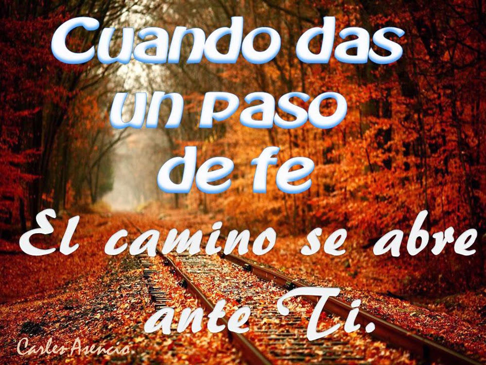 Amigo de Dios. Al servicio de Dios: Tú paso de Fe