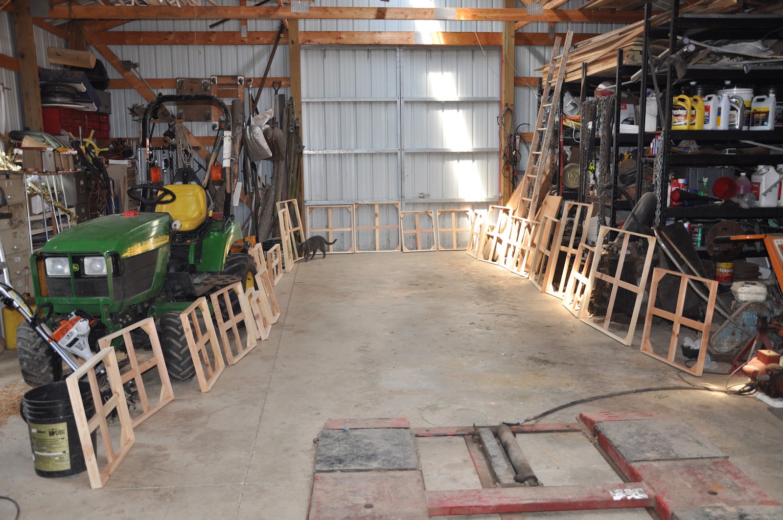 Renee Robbins: Stretcher Building in the Robbins Woodshop