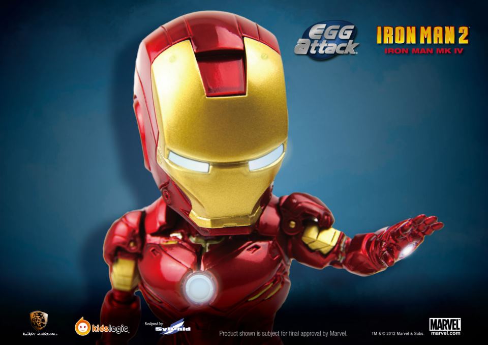 toyhaven: Pre-order Kids Logic Egg Attack Iron Man Mark IV armor suit ...
