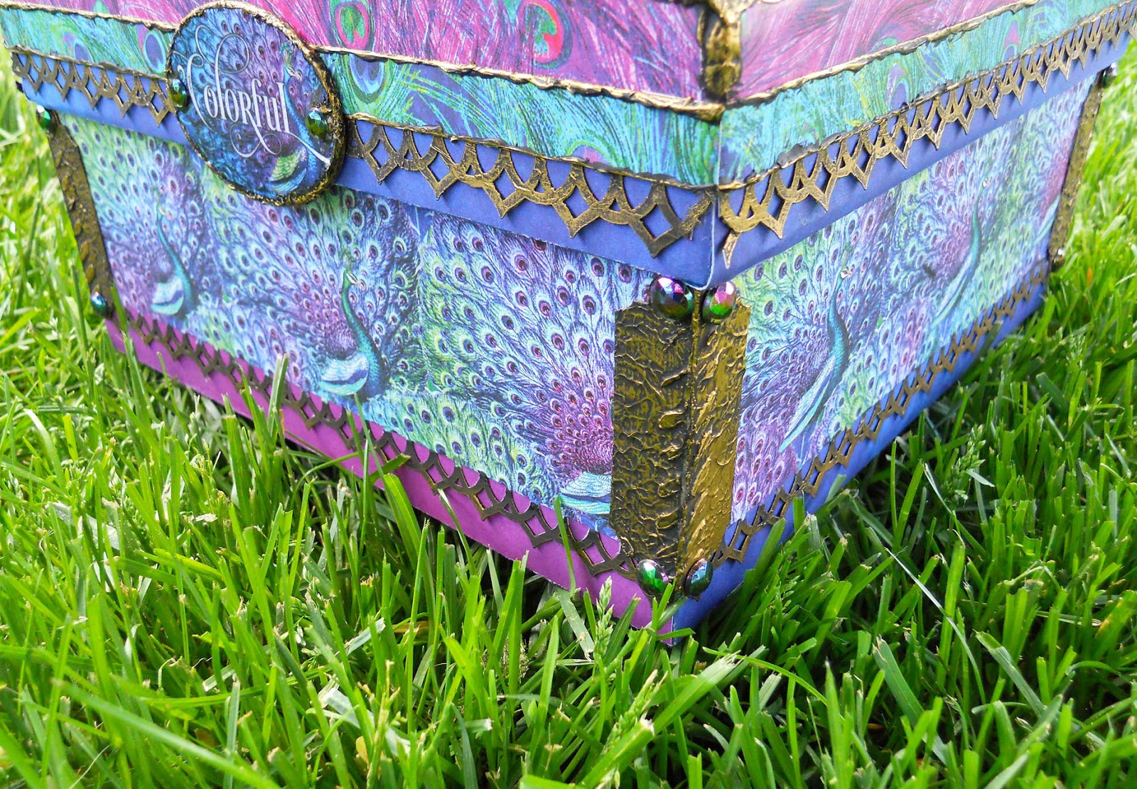 Drea's Scraps of Inspiration: Graphic 45 Kaleidoscope Box ~ FotoBella DT