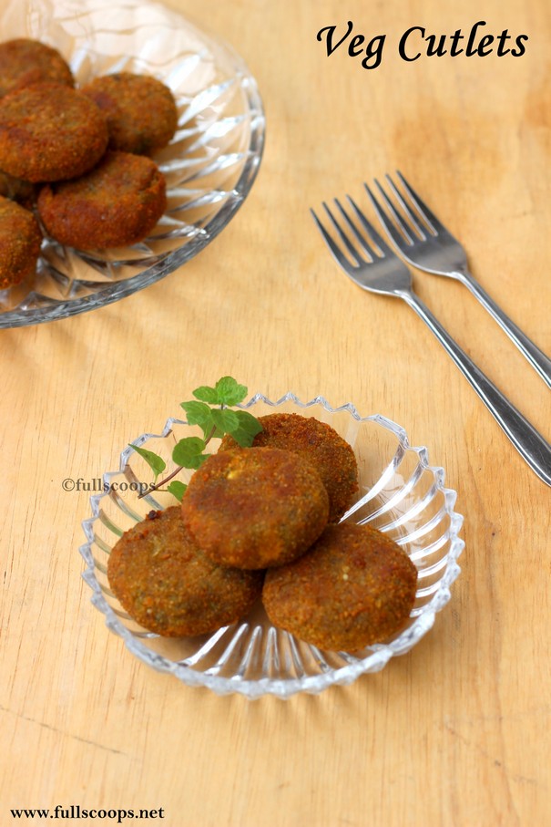 Vegetable Cutlet ~ Full Scoops - A food blog with easy,simple & tasty ...