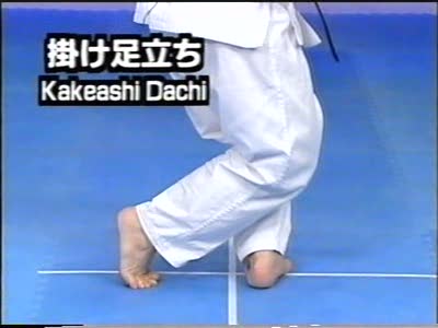 Kake dachi, posicion de transito.