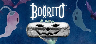 Get a $3 Boorito at Chipotle on October 31, 2016 for Showing Up in Costume
