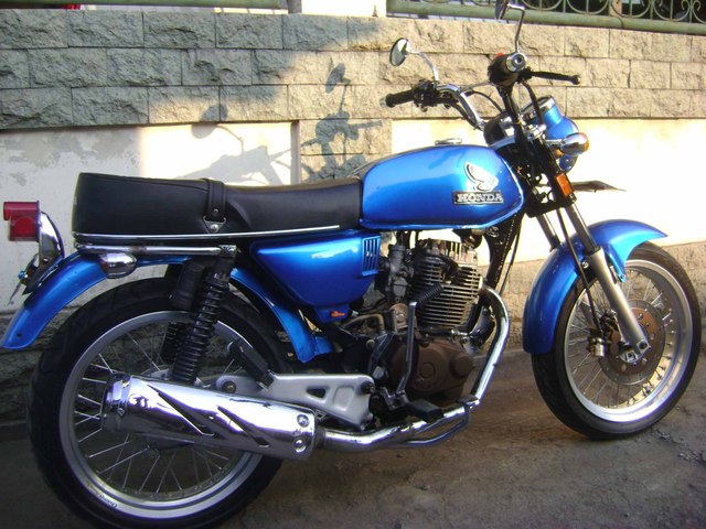 40+ Top Populer Modifikasi Honda Cb 100 Warna Biru
