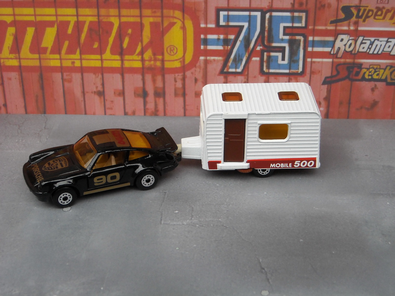 Matchbox Memories: Matchbox TP-113 Porsche Turbo and Caravan, Matchbox ...