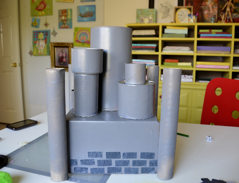 Nessa Dee: Crafty Friday: Spooky Castle