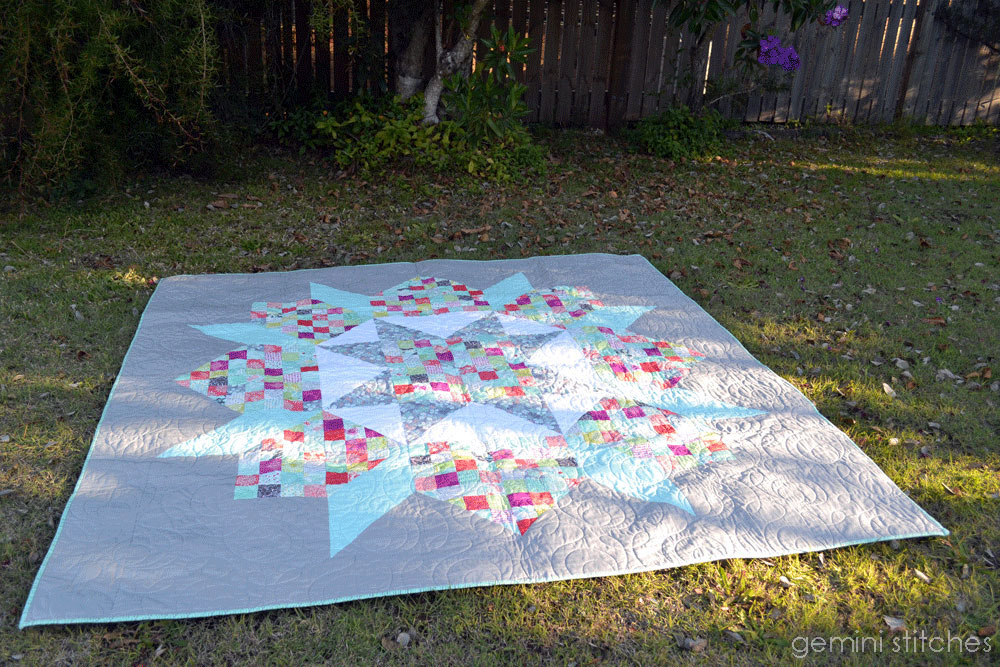 gemini stitches: Scrappy Swoon leftovers...